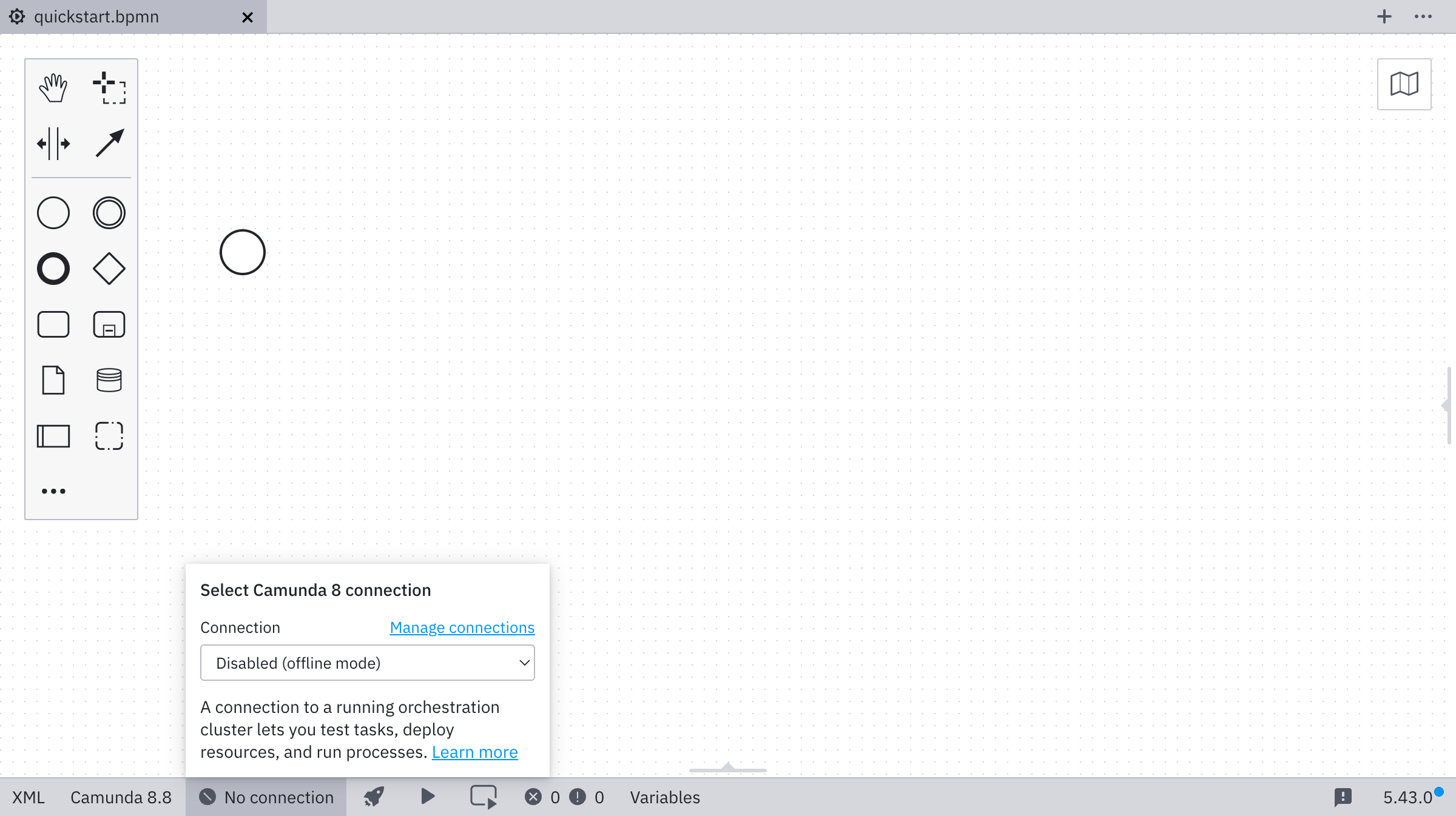 Set up a connection | Camunda 8 Docs